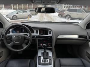 White Audi A6 2009 in Riga, with an engine capacity of 3.00 L and mileage of 313 thousand km for 6990 €, photo 6 on AUTOMOTO.COM.LV