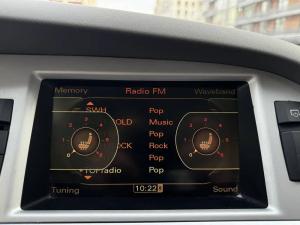 White Audi A6 2009 in Riga, with an engine capacity of 3.00 L and mileage of 313 thousand km for 6990 €, photo 15 on AUTOMOTO.COM.LV