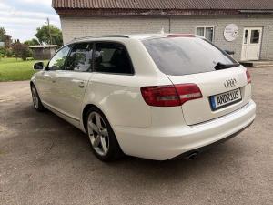 White Audi A6 2009 in Vilnius, with an engine capacity of 2.97 L and mileage of 318 thousand km for 5650 €, photo 5 on AUTOMOTO.COM.LV