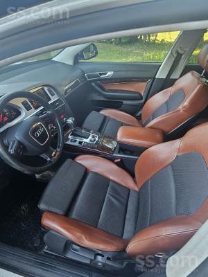 White Audi A6 2009 in Riga, with an engine capacity of 2.00 L and mileage of 337 thousand km for 3200 €, photo 4 on AUTOMOTO.COM.LV