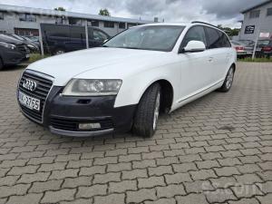 Balts Audi A6 2009 Rīga, ar dzinēja tilpumu 3.00 L un nobraukumu 0 tūkst. km par 1600 €, foto  vietnē AUTOMOTO.COM.LV