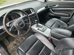 White Audi A6 2009 in Riga, with an engine capacity of 3.00 L and mileage of 0 thousand km for 1600 €, photo 7 on AUTOMOTO.COM.LV
