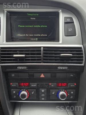White Audi A6 2009 in Riga, with an engine capacity of 3.00 L and mileage of 0 thousand km for 1600 €, photo 9 on AUTOMOTO.COM.LV
