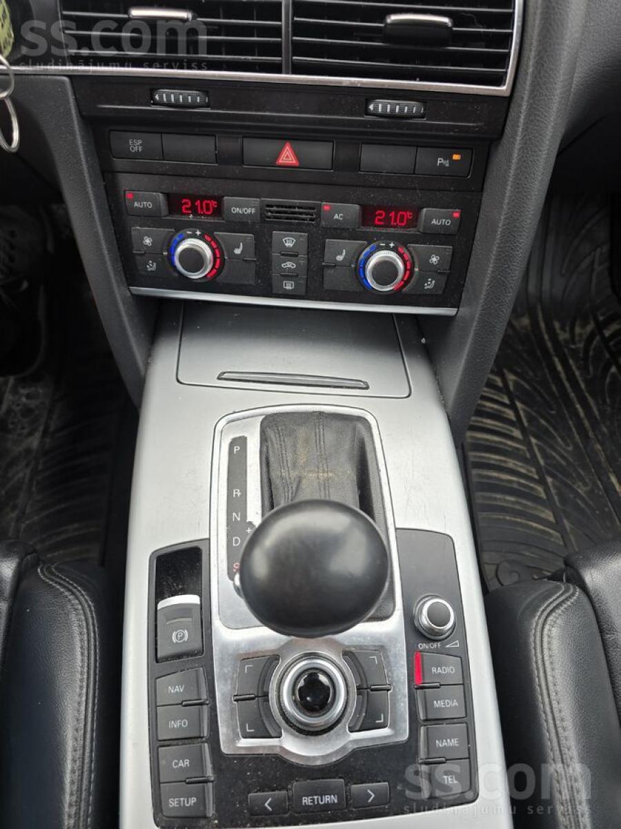 White Audi A6 2009 in Riga, with an engine capacity of 3.00 L and mileage of 0 thousand km for 1600 €, photo 10 on AUTOMOTO.COM.LV