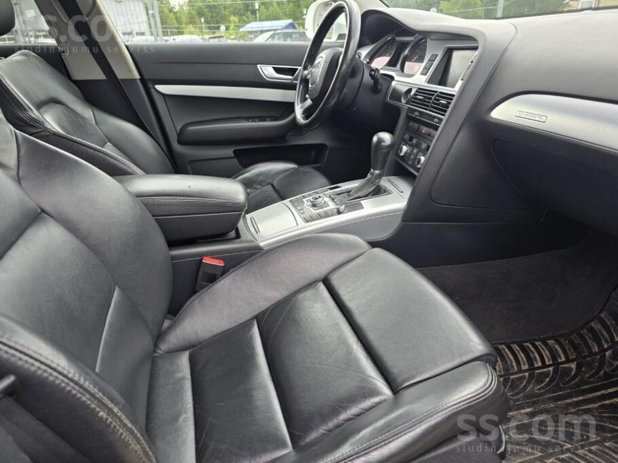 White Audi A6 2009 in Riga, with an engine capacity of 3.00 L and mileage of 0 thousand km for 1600 €, photo 12 on AUTOMOTO.COM.LV