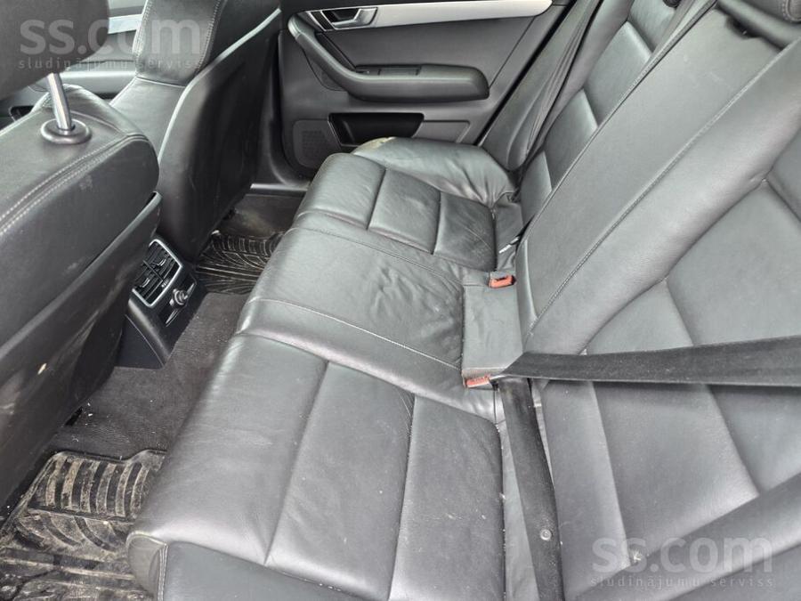 White Audi A6 2009 in Riga, with an engine capacity of 3.00 L and mileage of 0 thousand km for 1600 €, photo 14 on AUTOMOTO.COM.LV