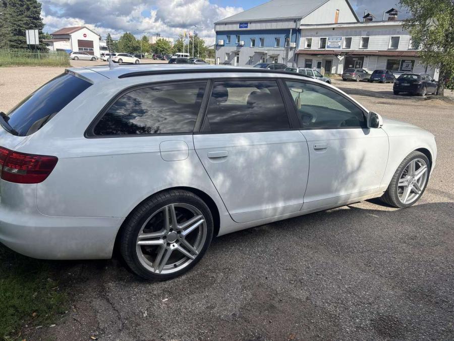 White Audi A6 2009 in Utena, with an engine capacity of 2.97 L and mileage of 335 thousand km for 6200 €, photo 3 on AUTOMOTO.COM.LV