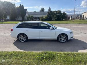White Audi A6 2009 in Utena, with an engine capacity of 2.97 L and mileage of 335 thousand km for 6200 €, photo 7 on AUTOMOTO.COM.LV