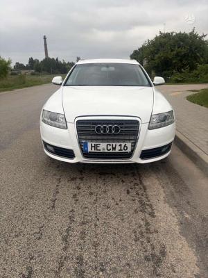 Balts Audi A6 2009 Marijampole, ar dzinēja tilpumu 2.97 L un nobraukumu 295 tūkst. km par 5000 €, foto  vietnē AUTOMOTO.COM.LV