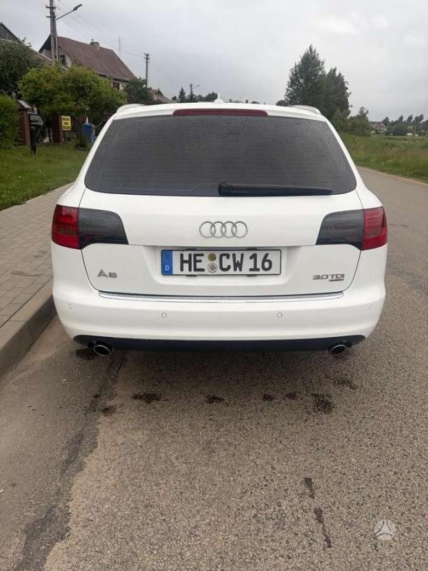 Balts Audi A6 2009 Marijampole, ar dzinēja tilpumu 2.97 L un nobraukumu 295 tūkst. km par 5000 €, foto 5 vietnē AUTOMOTO.COM.LV