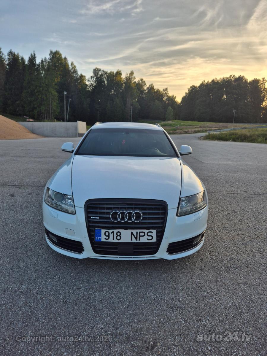 White Audi A6 2009 in Tartu, with an engine capacity of 3.00 L and mileage of 390 thousand km for 7777 €, photo 3 on AUTOMOTO.COM.LV