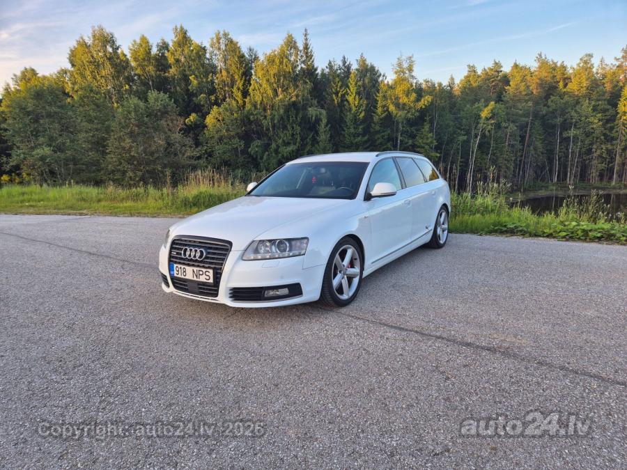 White Audi A6 2009 in Tartu, with an engine capacity of 3.00 L and mileage of 390 thousand km for 7777 €, photo 4 on AUTOMOTO.COM.LV