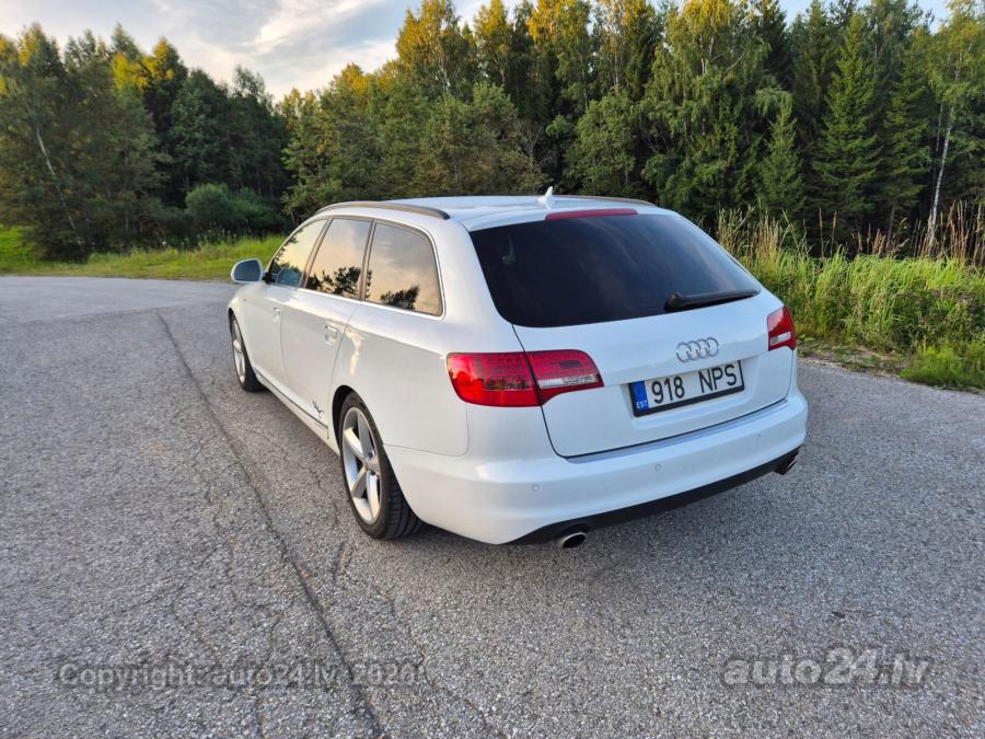 White Audi A6 2009 in Tartu, with an engine capacity of 3.00 L and mileage of 390 thousand km for 7777 €, photo 5 on AUTOMOTO.COM.LV