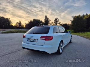 White Audi A6 2009 in Tartu, with an engine capacity of 3.00 L and mileage of 390 thousand km for 7777 €, photo 7 on AUTOMOTO.COM.LV