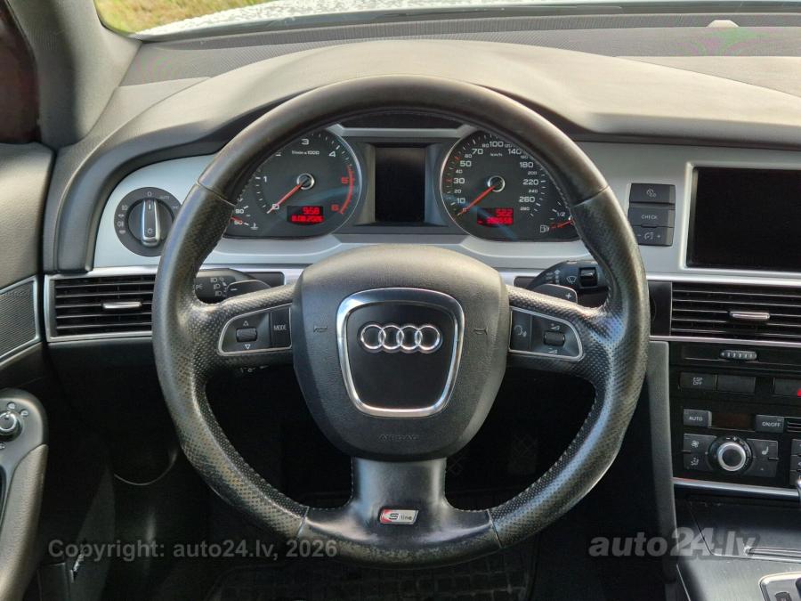 White Audi A6 2009 in Tartu, with an engine capacity of 3.00 L and mileage of 390 thousand km for 7777 €, photo 11 on AUTOMOTO.COM.LV