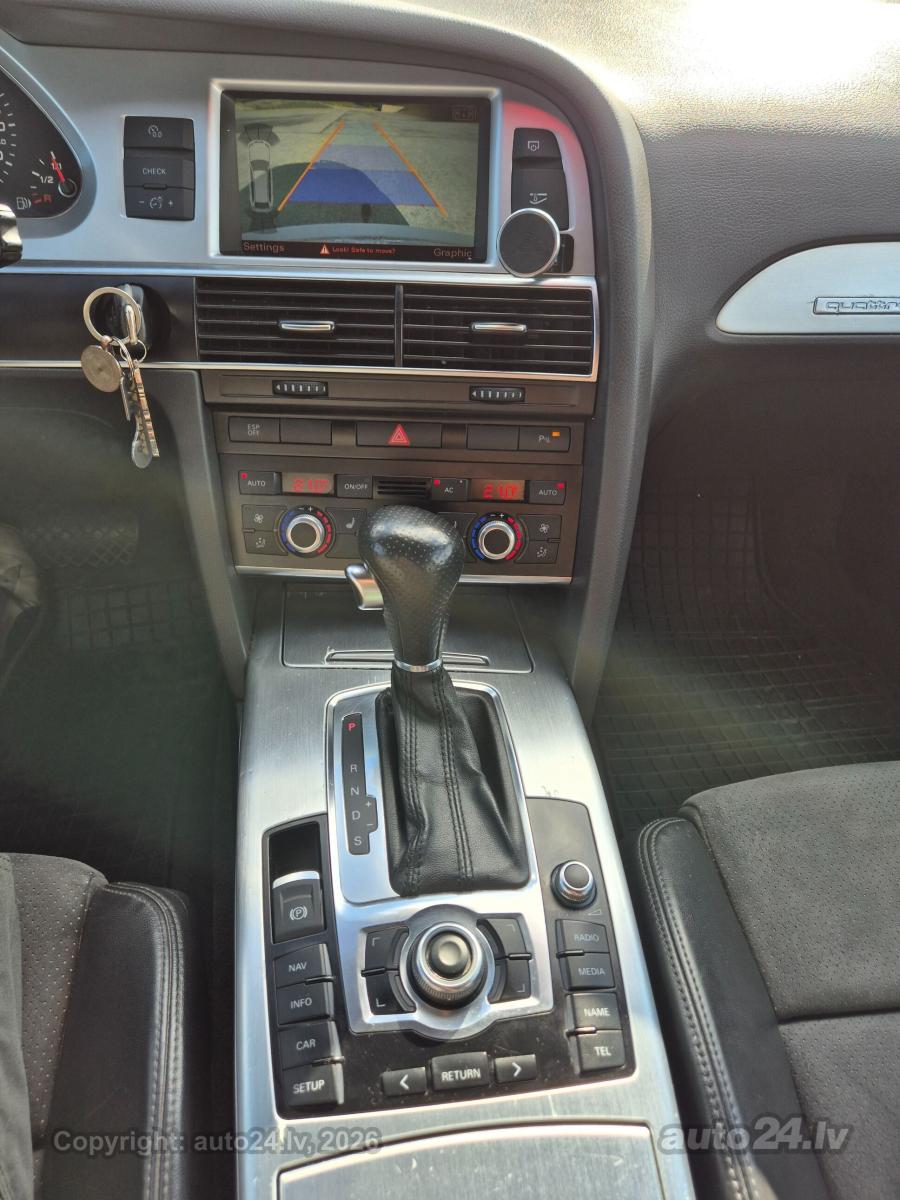 White Audi A6 2009 in Tartu, with an engine capacity of 3.00 L and mileage of 390 thousand km for 7777 €, photo 12 on AUTOMOTO.COM.LV