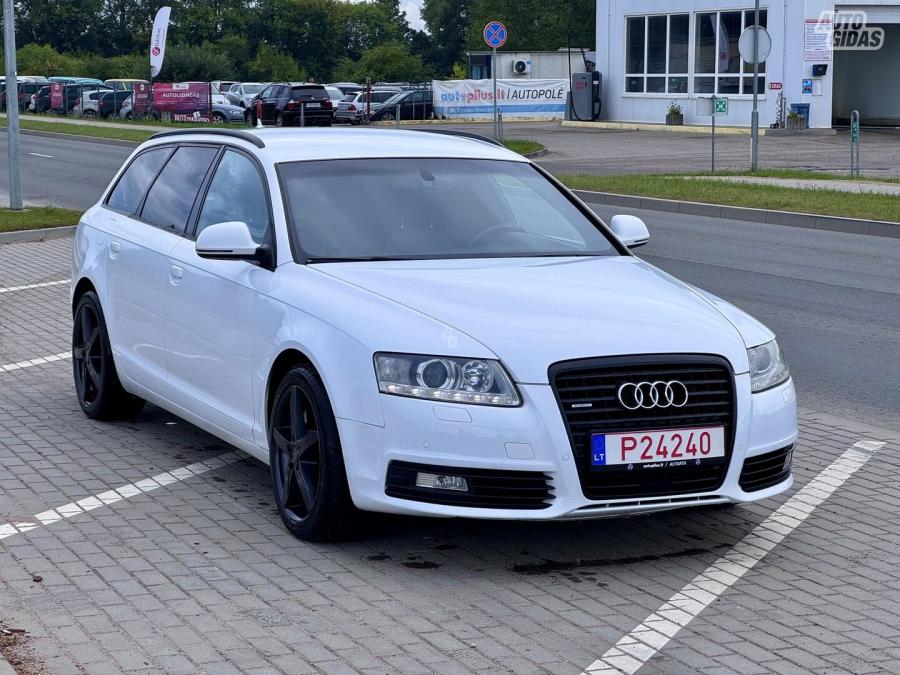 White Audi A6 2009 in Kretinga, with an engine capacity of 3.00 L and mileage of 350 thousand km for 6000 €, photo 1 on AUTOMOTO.COM.LV