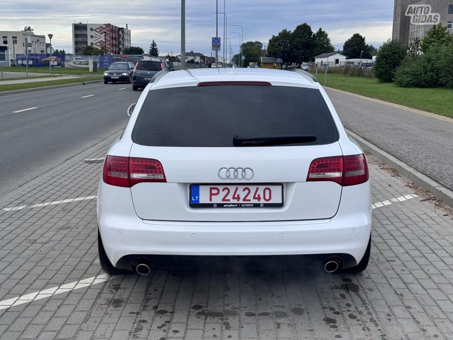 White Audi A6 2009 in Kretinga, with an engine capacity of 3.00 L and mileage of 350 thousand km for 6000 €, photo 10 on AUTOMOTO.COM.LV