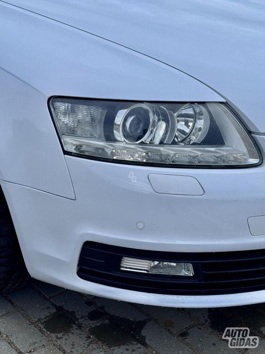 White Audi A6 2009 in Kretinga, with an engine capacity of 3.00 L and mileage of 350 thousand km for 6000 €, photo 12 on AUTOMOTO.COM.LV