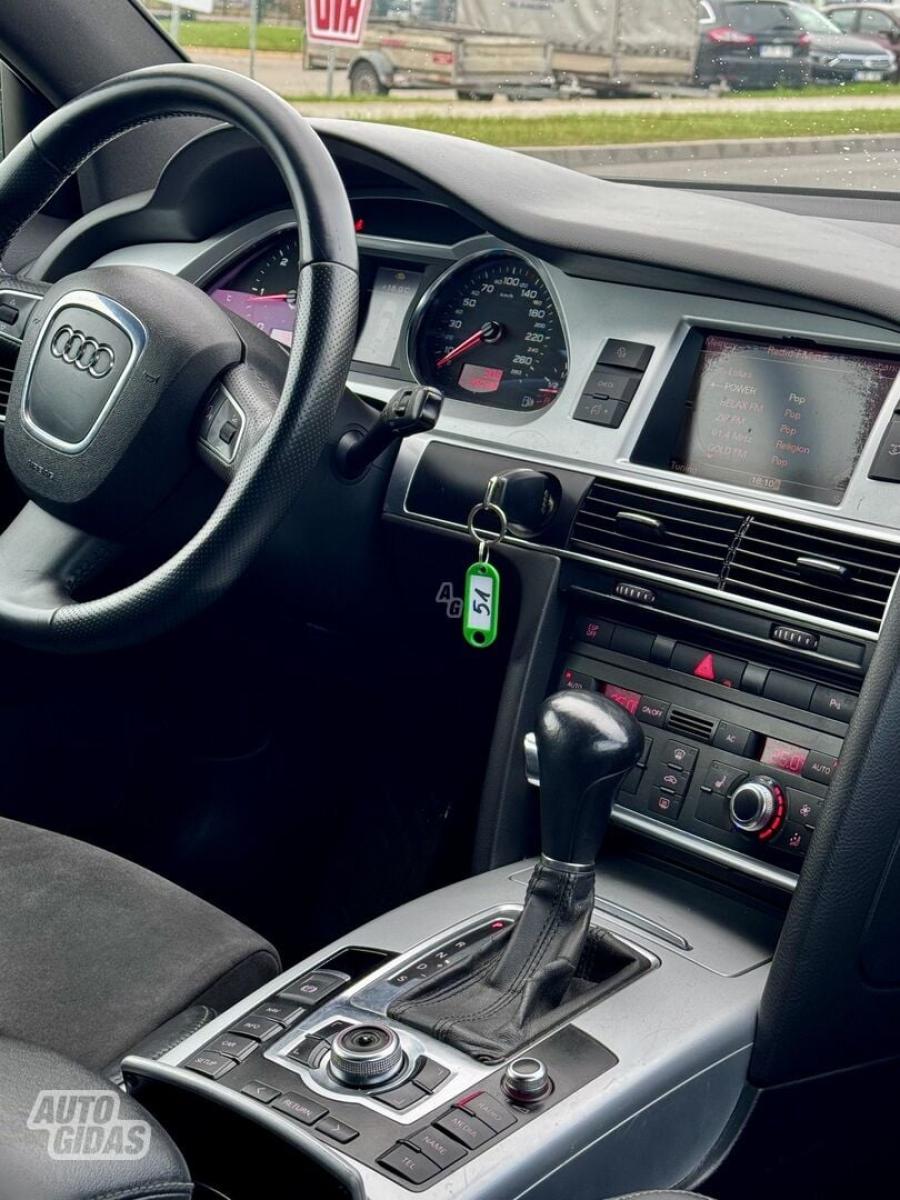 White Audi A6 2009 in Kretinga, with an engine capacity of 3.00 L and mileage of 350 thousand km for 6000 €, photo 15 on AUTOMOTO.COM.LV