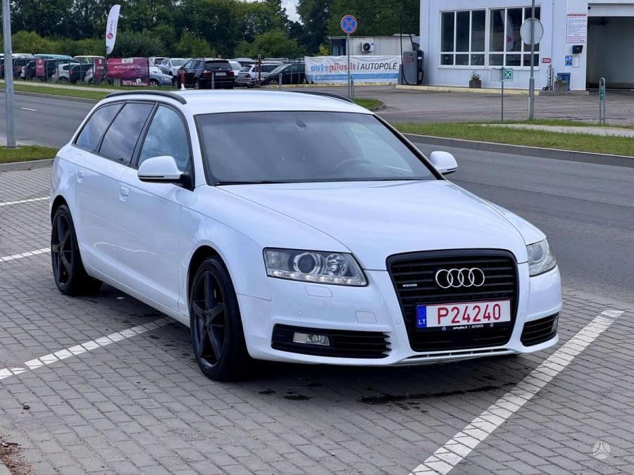 White Audi A6 2009 in Kretinga, with an engine capacity of 2.97 L and mileage of 350 thousand km for 6000 €, photo 1 on AUTOMOTO.COM.LV