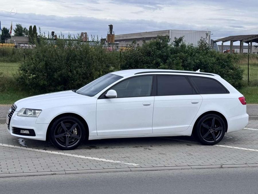 White Audi A6 2009 in Kretinga, with an engine capacity of 2.97 L and mileage of 350 thousand km for 6000 €, photo 5 on AUTOMOTO.COM.LV