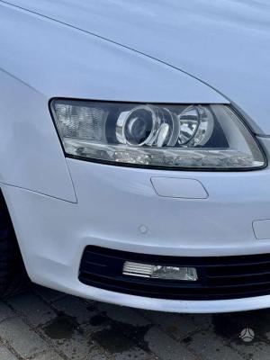 White Audi A6 2009 in Kretinga, with an engine capacity of 2.97 L and mileage of 350 thousand km for 6000 €, photo 12 on AUTOMOTO.COM.LV