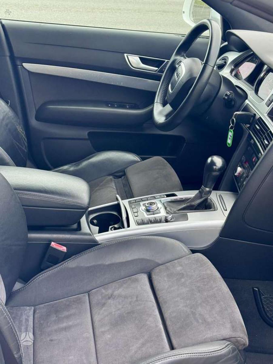 White Audi A6 2009 in Kretinga, with an engine capacity of 2.97 L and mileage of 350 thousand km for 6000 €, photo 13 on AUTOMOTO.COM.LV