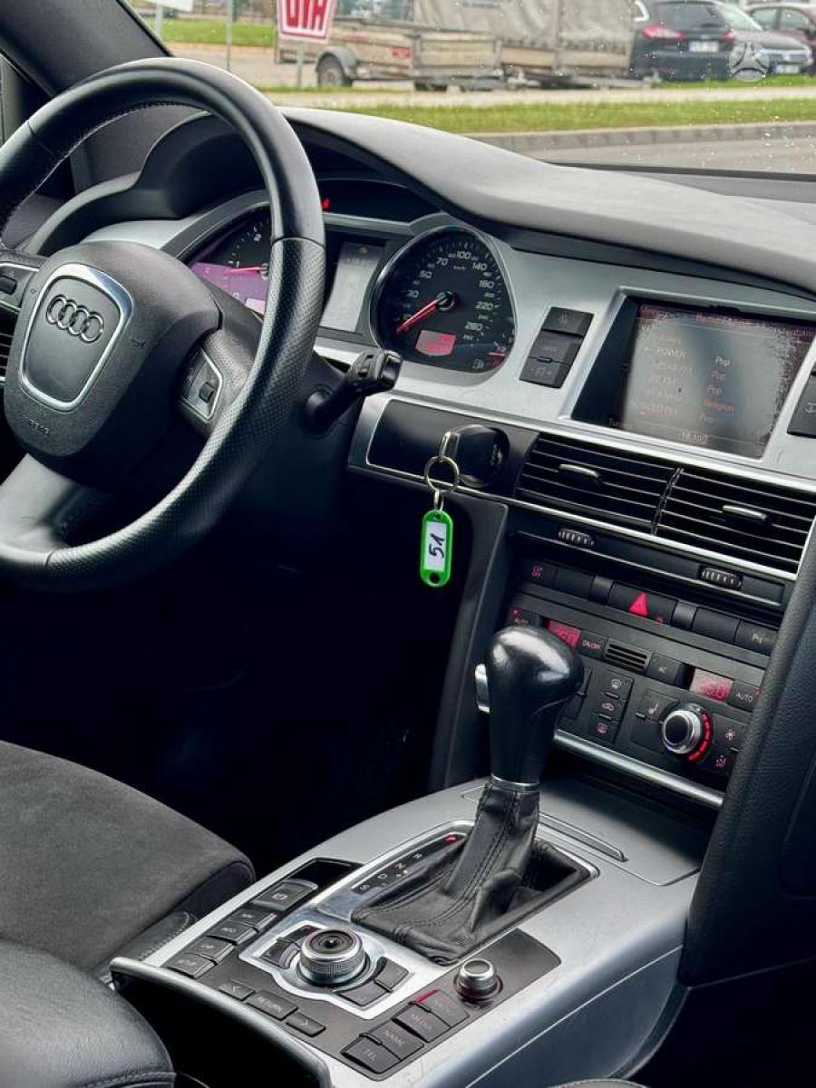 White Audi A6 2009 in Kretinga, with an engine capacity of 2.97 L and mileage of 350 thousand km for 6000 €, photo 15 on AUTOMOTO.COM.LV