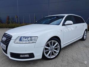 White Audi A6 2009 in Vilnius, with an engine capacity of 2.97 L and mileage of 291 thousand km for 6350 €, photo 8 on AUTOMOTO.COM.LV