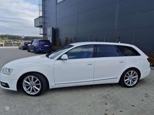 White Audi A6 2009 in Vilnius, with an engine capacity of 2.97 L and mileage of 291 thousand km for 6350 €, photo 11 on AUTOMOTO.COM.LV