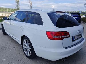 White Audi A6 2009 in Vilnius, with an engine capacity of 2.97 L and mileage of 291 thousand km for 6350 €, photo 12 on AUTOMOTO.COM.LV