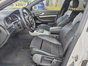 White Audi A6 2009 in Vilnius, with an engine capacity of 2.97 L and mileage of 291 thousand km for 6350 €, photo 14 on AUTOMOTO.COM.LV