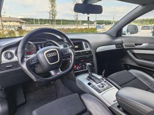 White Audi A6 2009 in Vilnius, with an engine capacity of 2.97 L and mileage of 291 thousand km for 6350 €, photo 26 on AUTOMOTO.COM.LV