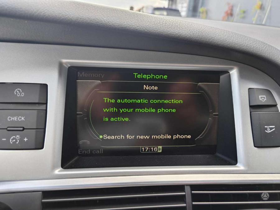 White Audi A6 2009 in Vilnius, with an engine capacity of 2.97 L and mileage of 291 thousand km for 6350 €, photo 31 on AUTOMOTO.COM.LV