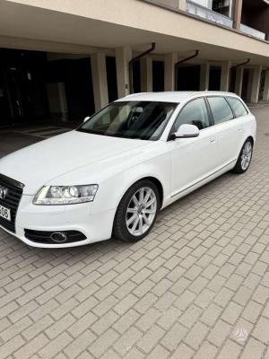 White Audi A6 2009 in Vilnius, with an engine capacity of 1.97 L and mileage of 320 thousand km for 4099 €, photo  on AUTOMOTO.COM.LV