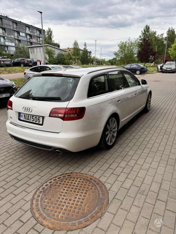Balts Audi A6 2009 Viļņa, ar dzinēja tilpumu 1.97 L un nobraukumu 320 tūkst. km par 4099 €, foto 5 vietnē AUTOMOTO.COM.LV