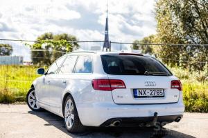 White Audi A6 2009 in Riga, with an engine capacity of 3.00 L and mileage of 334 thousand km for 6290 €, photo 7 on AUTOMOTO.COM.LV