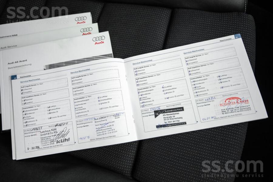 Белый Ауди А6 2009 в Тукумс, объемом двигателя 3.00 л и пробегом 331 тыс. км за 6250 €, фото 35 на AUTOMOTO.COM.LV