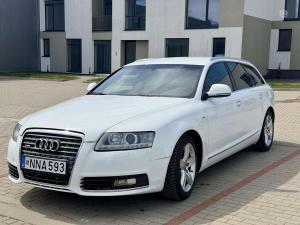 Белый Ауди А6 2009 в Вильнюс, объемом двигателя 1.97 л и пробегом 280 тыс. км за 4500 €, фото  на AUTOMOTO.COM.LV