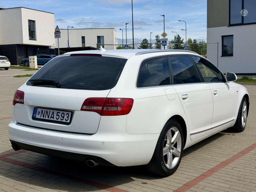 Balts Audi A6 2009 Viļņa, ar dzinēja tilpumu 1.97 L un nobraukumu 280 tūkst. km par 4500 €, foto 6 vietnē AUTOMOTO.COM.LV