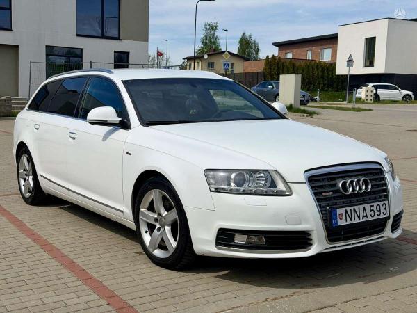 Белый Ауди А6 2009 в Вильнюс, объемом двигателя 1.97 л и пробегом 280 тыс. км за 4500 €, фото 8 на AUTOMOTO.COM.LV