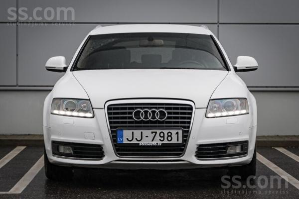 White Audi A6 2009 in Riga, with an engine capacity of 2.00 L and mileage of 277 thousand km for 5750 €, photo 3 on AUTOMOTO.COM.LV