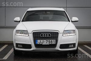 White Audi A6 2009 in Riga, with an engine capacity of 2.00 L and mileage of 277 thousand km for 5750 €, photo 3 on AUTOMOTO.COM.LV