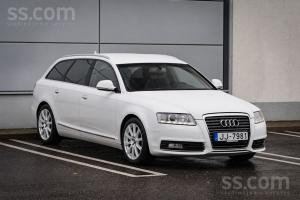 White Audi A6 2009 in Riga, with an engine capacity of 2.00 L and mileage of 277 thousand km for 5750 €, photo 4 on AUTOMOTO.COM.LV