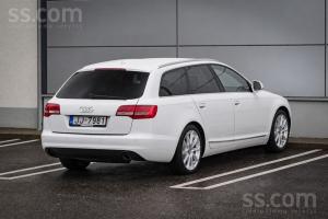 White Audi A6 2009 in Riga, with an engine capacity of 2.00 L and mileage of 277 thousand km for 5750 €, photo 5 on AUTOMOTO.COM.LV