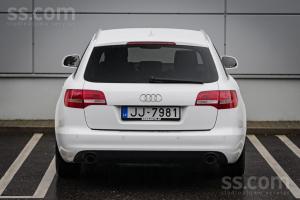 White Audi A6 2009 in Riga, with an engine capacity of 2.00 L and mileage of 277 thousand km for 5750 €, photo 6 on AUTOMOTO.COM.LV