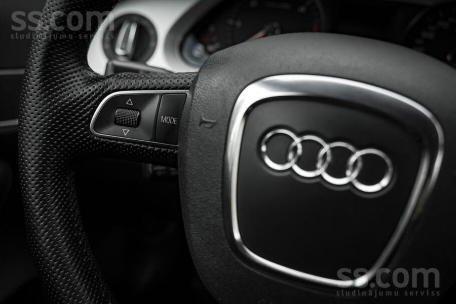White Audi A6 2009 in Riga, with an engine capacity of 2.00 L and mileage of 277 thousand km for 5750 €, photo 16 on AUTOMOTO.COM.LV