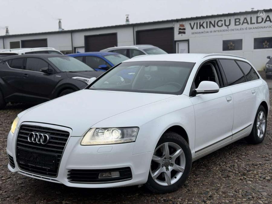 White Audi A6 2010 in Utena, with an engine capacity of 0.00 L and mileage of 290 thousand km for 4590 €, photo 4 on AUTOMOTO.COM.LV