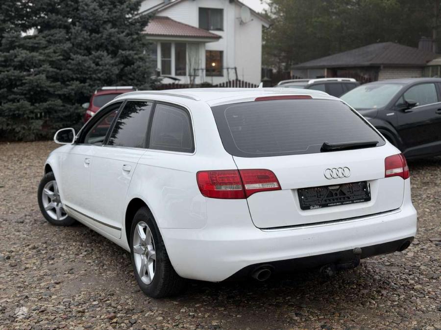 White Audi A6 2010 in Utena, with an engine capacity of 0.00 L and mileage of 290 thousand km for 4590 €, photo 5 on AUTOMOTO.COM.LV